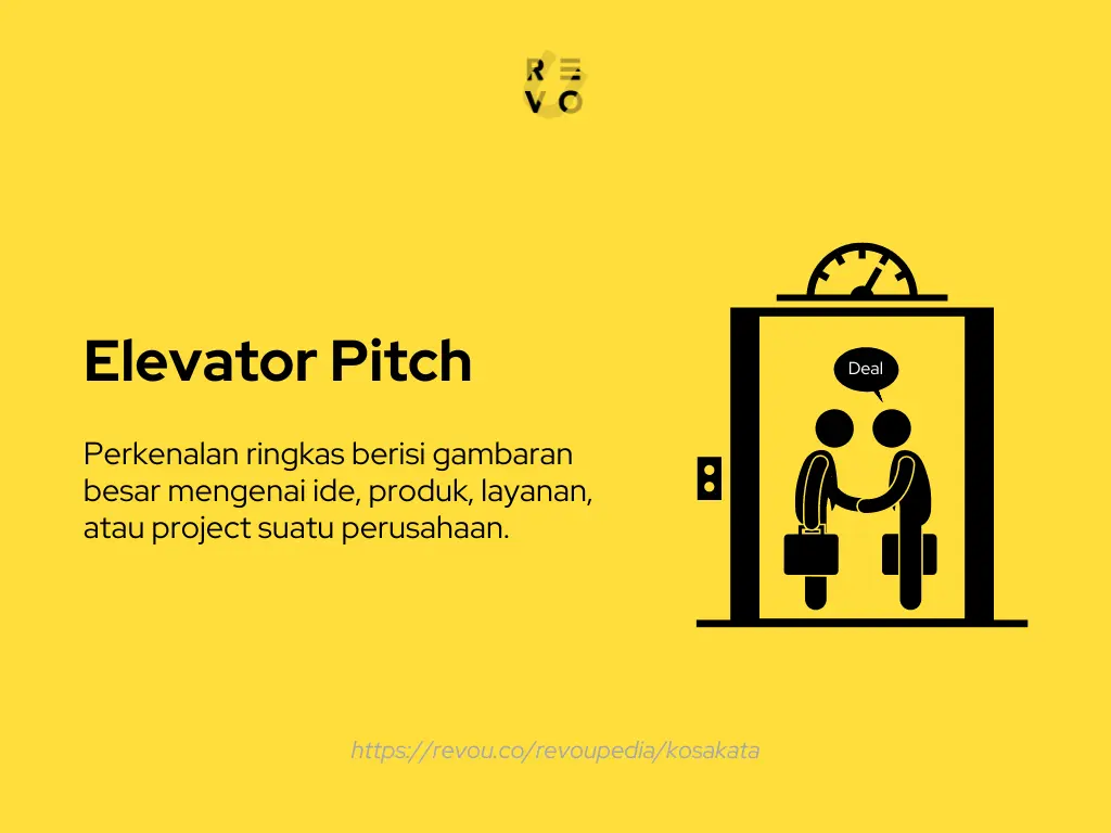 Apa itu Elevator Pitch? Pengertian dan contoh 2024 | RevoU